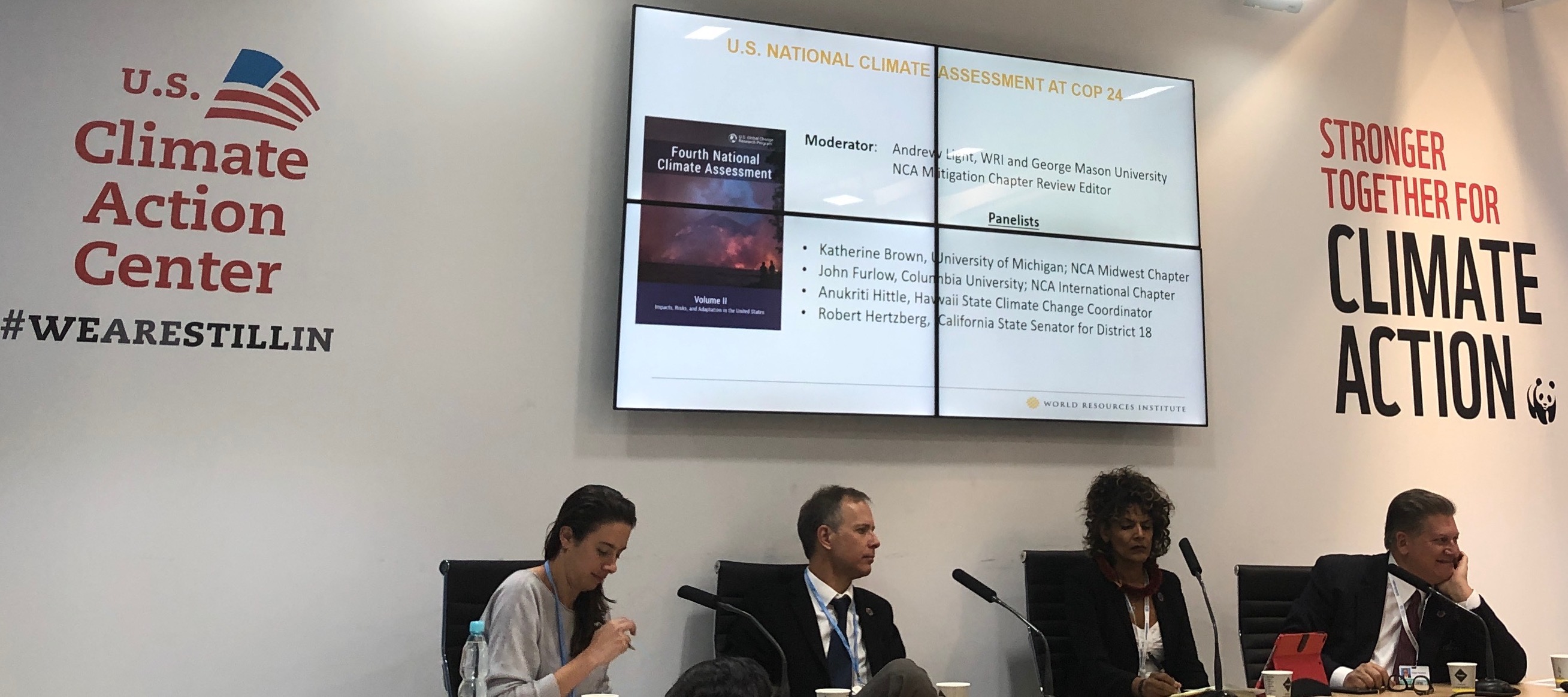We Are Still In: Discussions on the Fourth National Climate Assessment ...